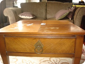 How to upgrade a Goodwill coffee table | Thrifty Decor Chick | Thrifty ...